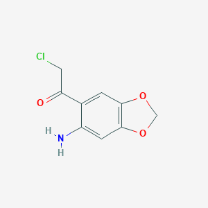 Synthesis routes of 2'-Amino-2-chloro-4',5'-(methylenedioxy)acetophenone