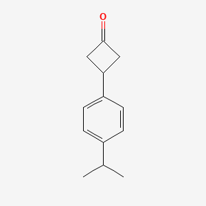 Buy 3-[4-(Propan-2-yl)phenyl]cyclobutan-1-one | 1535999-04-2 | BenchChem