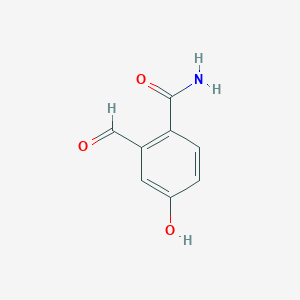 2-Formyl-4-hydroxybenzamide|Research Chemical