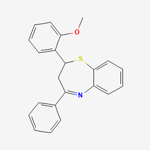 2-(2-Methoxyphenyl)-4-phenyl-2,3-dihydro-1,5-benzothiazepine | 60246-84 ...
