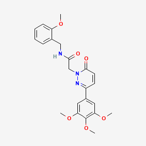 Buy N-(2-methoxybenzyl)-2-(6-oxo-3-(3,4,5-trimethoxyphenyl)pyridazin-1(6H)-yl)acetamide | 899739 ...
