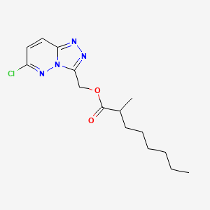 {6-Chloro-[1,2,4]triazolo[4,3-b]pyridazin-3-yl}methyl 2-methyloctanoate | 1424486-51-0 | Benchchem