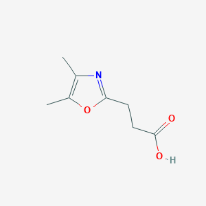 Buy 3-(Dimethyl-1,3-oxazol-2-yl)propanoic acid | 77876-64-3 | BenchChem