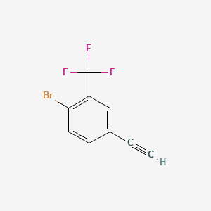 4-Bromo-3-(trifluoromethyl)phenylacetylene | 142476-42-4 | Benchchem