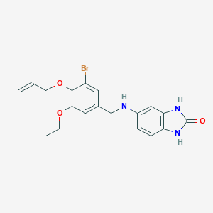 5-{[4-(allyloxy)-3-bromo-5-ethoxybenzyl]amino}-1,3-dihydro-2H ...