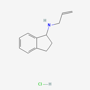 Buy N-(prop-2-en-1-yl)-2,3-dihydro-1H-inden-1-amine hydrochloride | 2225146-78-9 | BenchChem
