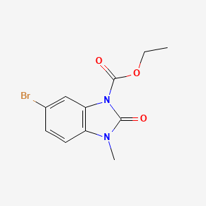 ethyl 6-bromo-3-methyl-2-oxo-2,3-dihydro-1H-1,3-benzimidazole-1-carboxylate | 339013-60-4 ...