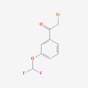 Buy 2-Bromo-1-(3-(difluoromethoxy)phenyl)ethanone | 443914-96-3 | BenchChem