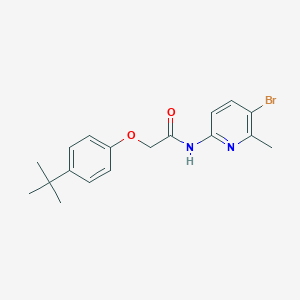 N-(5-bromo-6-methylpyridin-2-yl)-2-(4-tert-butylphenoxy)acetamide | Benchchem