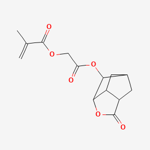 Buy 2-Propenoic acid, 2-methyl-, 2-[(hexahydro-2-oxo-3,5-methano-2H-cyclopenta[b]furan-6-yl)oxy ...