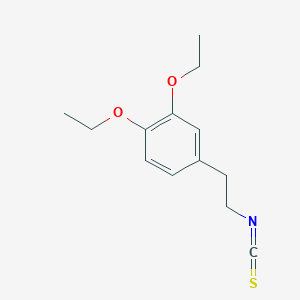 Buy 1,2-Diethoxy-4-(2-isothiocyanatoethyl)benzene | 32265-80-8 | BenchChem