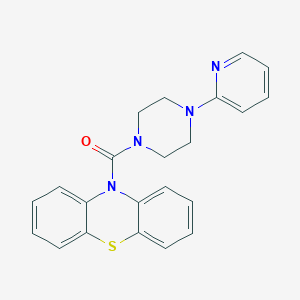 10-{[4-(2-pyridinyl)-1-piperazinyl]carbonyl}-10H-phenothiazine | Benchchem