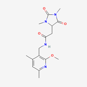 Buy 2-(1,3-dimethyl-2,5-dioxo-4-imidazolidinyl)-N-[(2-methoxy-4,6-dimethyl-3-pyridinyl)methyl ...