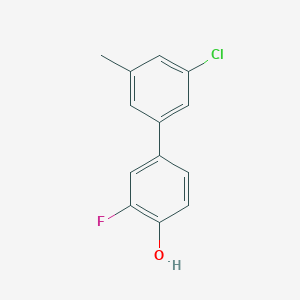 Buy 4-(3-Chloro-5-methylphenyl)-2-fluorophenol | 1261893-82-6 | BenchChem