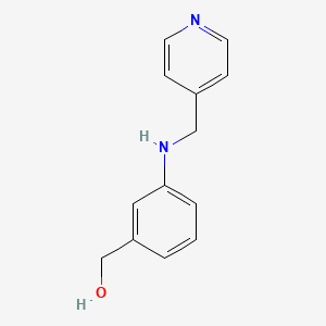 Buy [3-(Pyridin-4-ylmethylamino)phenyl]methanol | | BenchChem