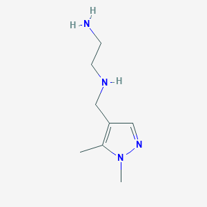 N-[(1,5-dimethyl-1H-pyrazol-4-yl)methyl]ethane-1,2-diamine | Benchchem