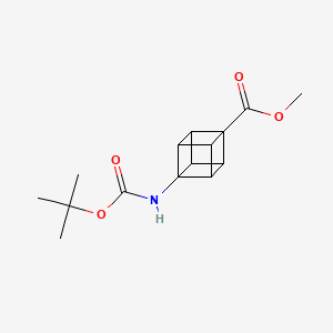 Buy Methyl 4-[(tert-butoxycarbonyl)amino]-1-cubanecarboxylate | 883554-71-0 | BenchChem