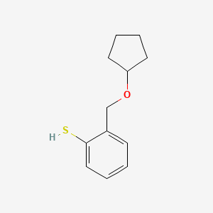 Buy 2-[(Cyclopentyloxy)methyl]thiophenol | | BenchChem