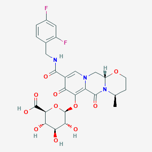 Buy (2S,3S,4S,5R,6S)-6-[[(3S,7R)-13-[(2,4-difluorophenyl)methylcarbamoyl]-7-methyl-9,12-dioxo-4 ...