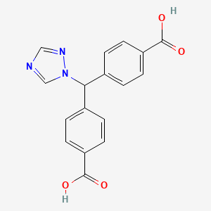 4,4'-((1H-1,2,4-Triazol-1-yl)methylene)dibenzoic acid | Benchchem