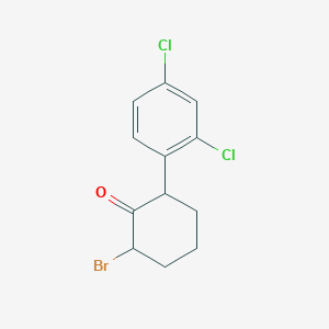 Synthesis routes of 2-Bromo-6-(2,4-dichloro-phenyl)-cyclohexanone