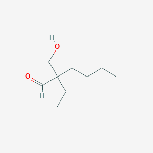 Synthesis routes of 2-Ethyl 2-(hydroxymethyl)hexanal