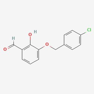 3-(4-Chloro-benzyloxy)-2-hydroxy-benzaldehyde | Benchchem