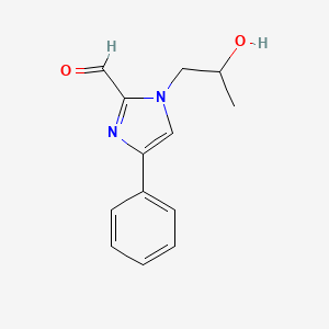 1-(2-Hydroxypropyl)-4-Phenyl-1H-imidazole-2-carbaldehyde | Benchchem