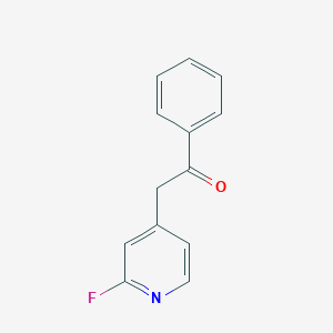 2-(2-Fluoropyridin-4-yl)-1-phenylethanone | Benchchem