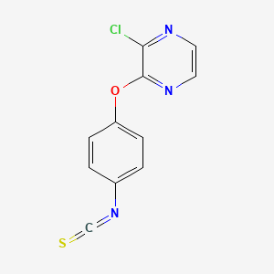 2-Chloro-3-(4-isothiocyanatophenoxy)pyrazine | Benchchem