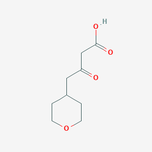 Synthesis routes of 3-oxo-4-(tetrahydro-2H-pyran-4-yl)butanoic acid