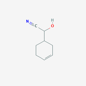 2-(3-Cyclohexen-1-yl)-2-hydroxyacetonitrile | Benchchem
