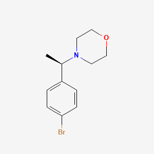 (1R)-4-[1-(4-Bromophenyl)ethyl]morpholine | Benchchem