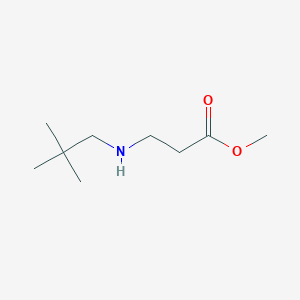 Buy 3-(2,2-Dimethyl-propylamino)-propionic acid methyl ester | | BenchChem