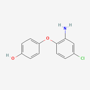Buy 4-(2-Amino-4-chloro-phenoxy)-phenol | | BenchChem