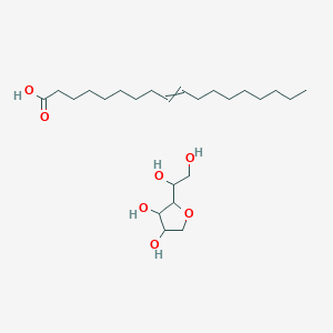2-(1,2-Dihydroxyethyl)oxolane-3,4-diol;octadec-9-enoic acid | Benchchem