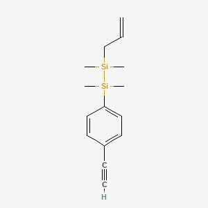 1-Allyl-2-(4-ethynyl-phenyl)-1,1,2,2-tetramethyl-disilane | 834966-45-9 ...