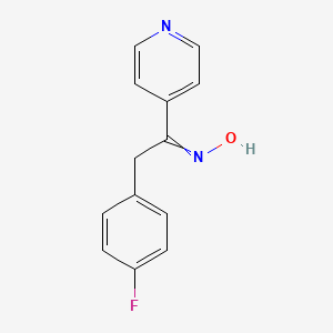 2-(4-Fluorophenyl)-1-pyridin-4-ylethanone oxime | Benchchem