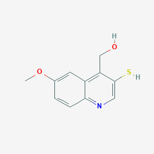 Buy (3-Mercapto-6-methoxy-quinoline-4-yl)-methanol | | BenchChem