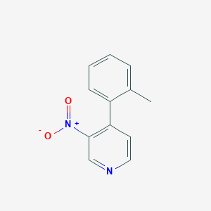 Synthesis routes of 3-Nitro-4-(o-tolyl)pyridine