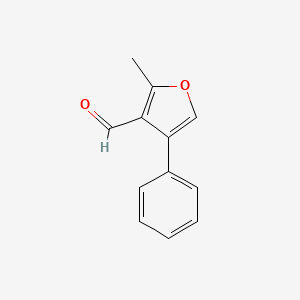 Synthesis routes of 2-Methyl-4-phenyl-3-furaldehyde