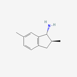 (1R,2S)-2,6-dimethyl-2,3-dihydro-1H-inden-1-amine | 752984-24-0 | Benchchem