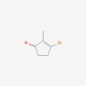 3-Bromo-2-methylcyclopent-2-en-1-one | 56671-87-5 | Benchchem
