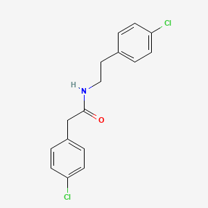 Buy 2-(4-chlorophenyl)-N-[2-(4-chlorophenyl)ethyl]acetamide | | BenchChem