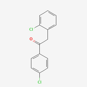 Synthesis routes of (2-Chlorobenzyl)(4-chlorophenyl)methanone