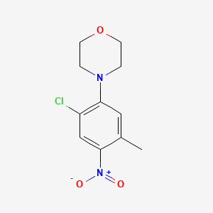 4-(2-Chloro-5-methyl-4-nitrophenyl)-morpholine | Benchchem
