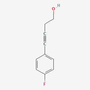 Synthesis routes of 4-(4-Fluorophenyl)but-3-yn-1-ol