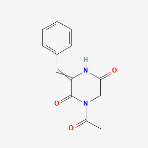 Synthesis routes of 1-Acetyl-3-benzylidene-piperazine-2,5-dione